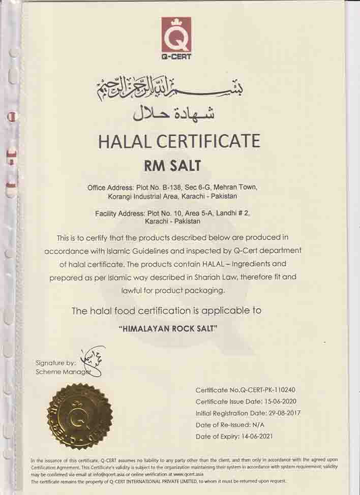 RM SALT PAKISTAN - Himalayan Salt Experts - RM SALT